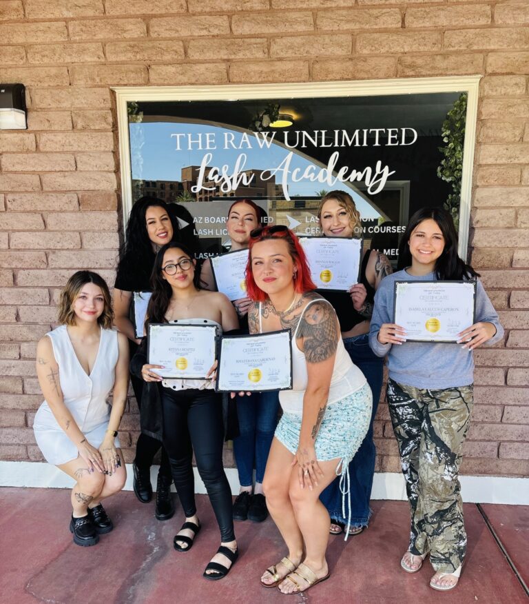Lash Certification Classes and Training in Arizona | Raw Beauty Lounge